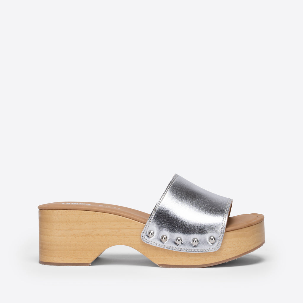 Nonna Clog Silver – Labucq